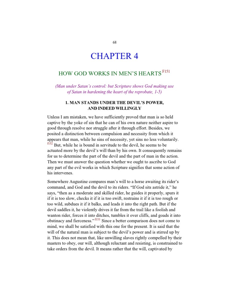 Calvin - Institutes of The Christian Religion Book2 Chapter4 | PDF ...