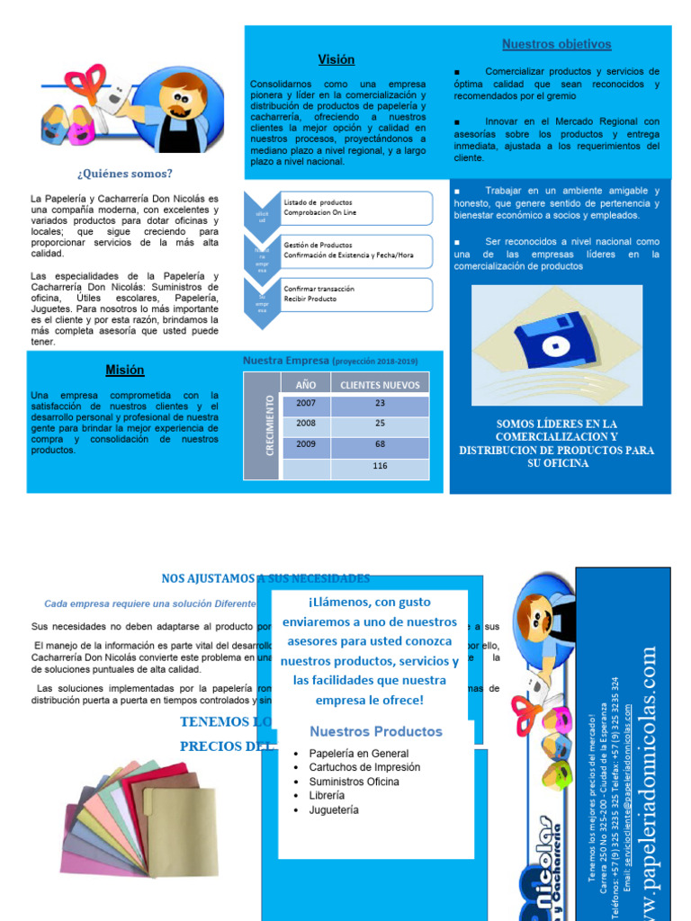 Folleto - Efren Ferrer Mamani Machaca | PDF | Business | Negocios económicos