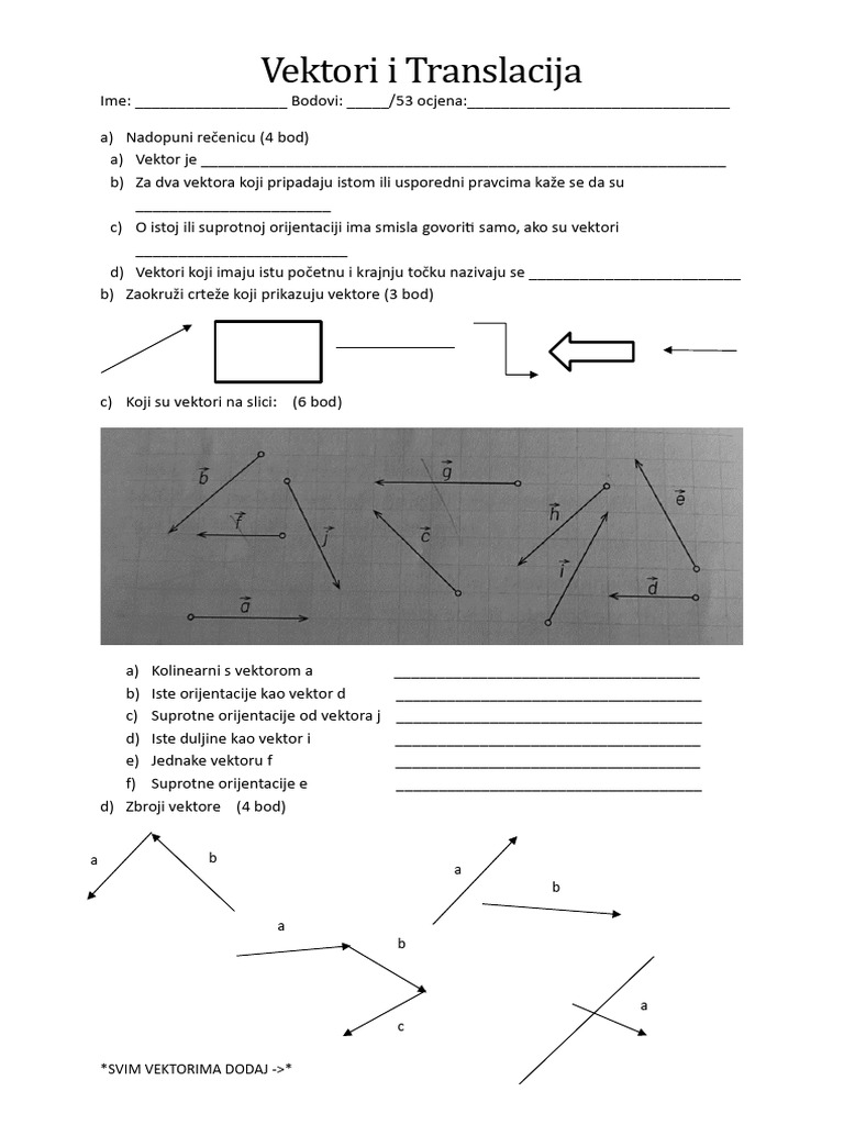 Vektori Matematika PDF 2 | PDF