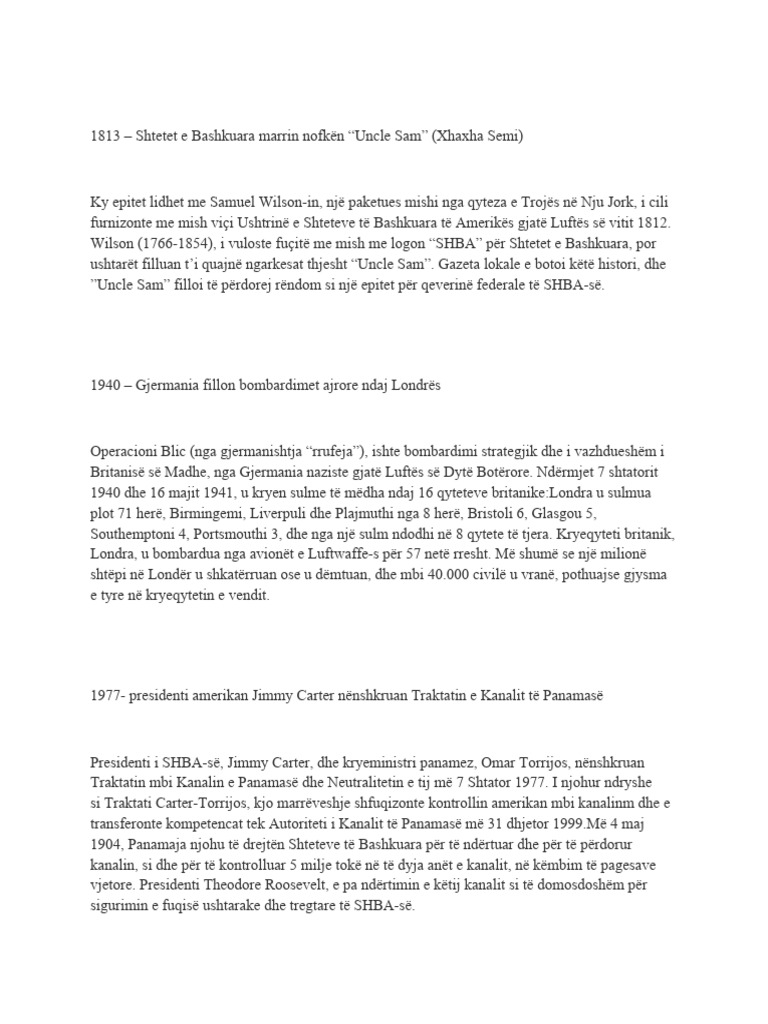 Histori 7 Shkurt | PDF