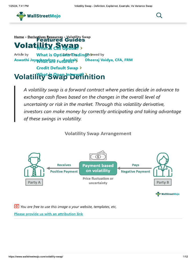 Volswap Theory 2 | PDF