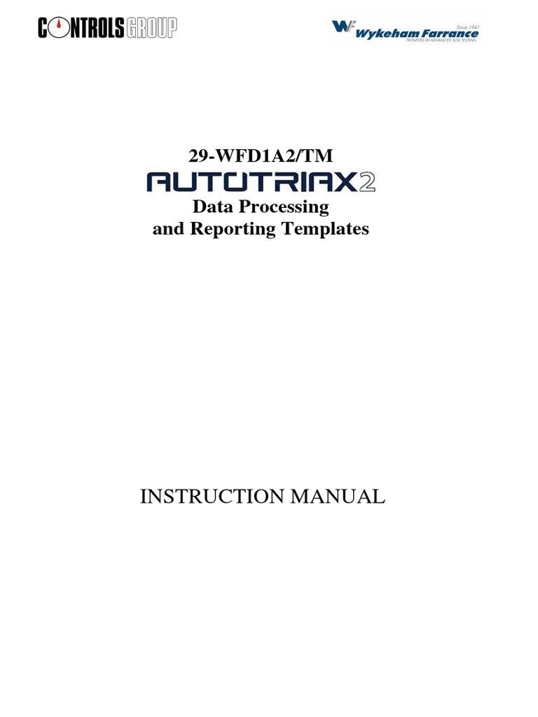 29 WFD1A2 - TM Rev6 EN 06.10.16 | PDF