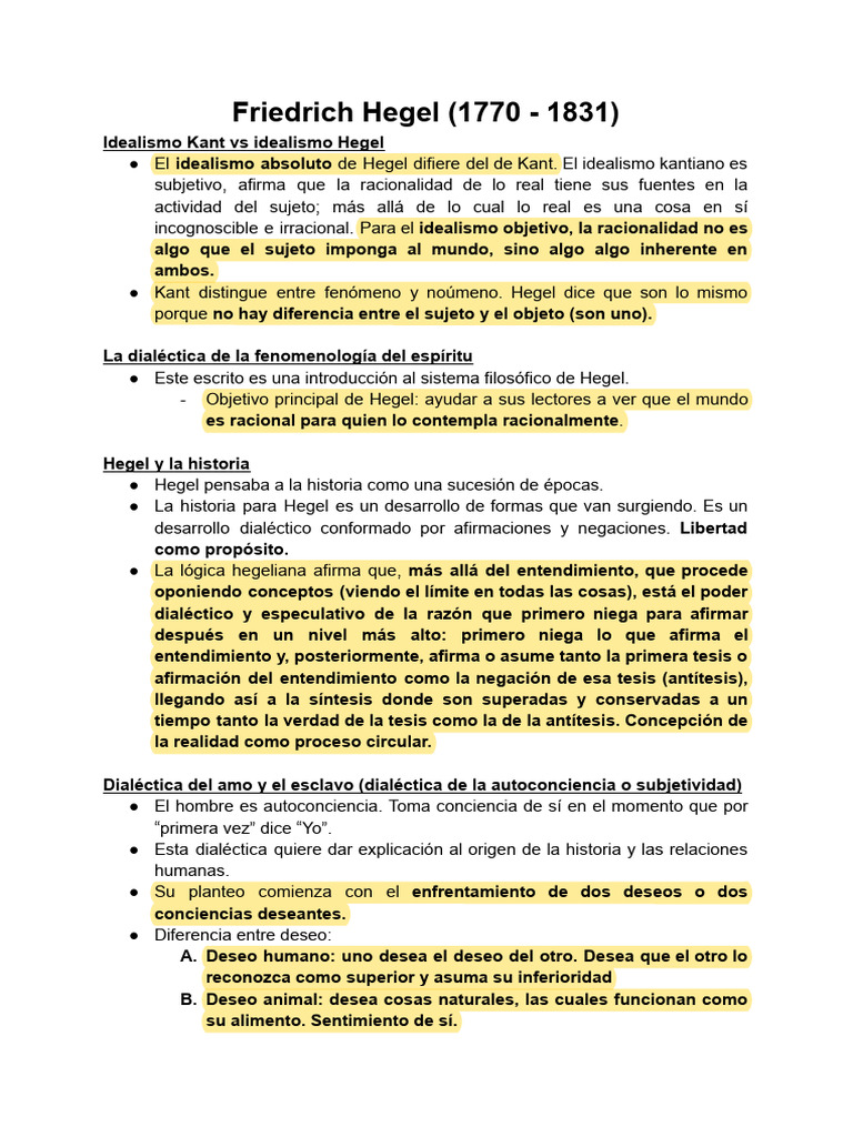 Qweqw | PDF | Georg Wilhelm Friedrich Hegel | Dialéctico