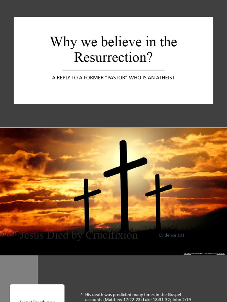 Evidence for Jesus' Resurrection | PDF