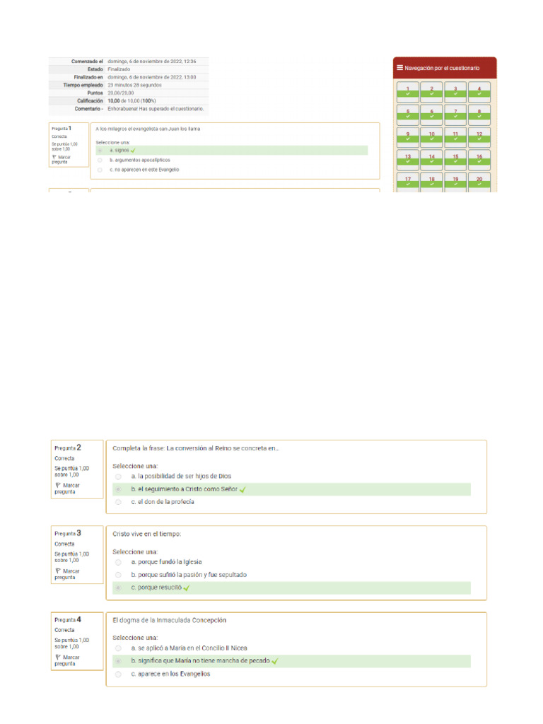 Modulo 2 Cuestionarios | PDF