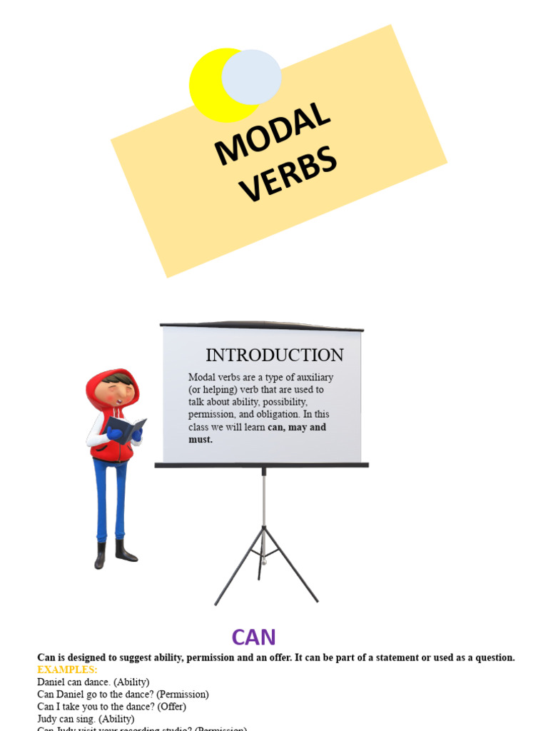 Modal Verbs Can-Could | PDF