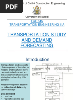 Origin & Destination Study | PDF | Survey Methodology | Traffic