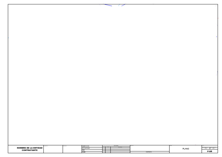 Modelo de Membrete para Planos | PDF