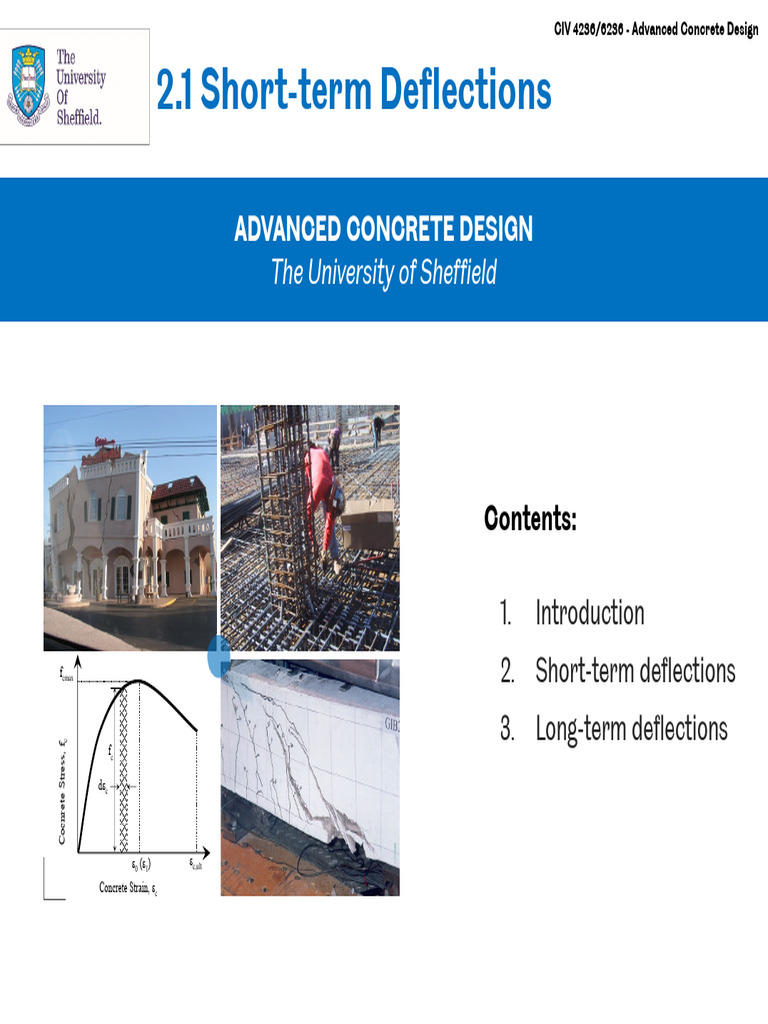 21 Short Term Deflections (2) - 230216 - 163542 | PDF | Deformation ...