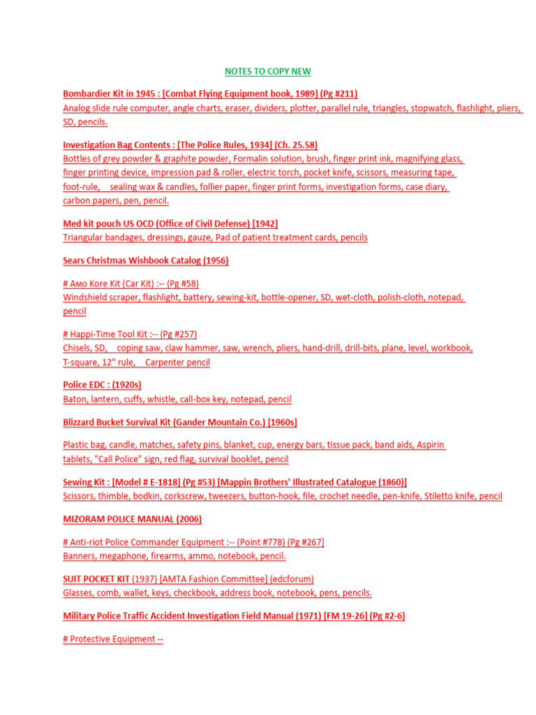 Notes To Copy New | PDF | Tools | Manufactured Goods