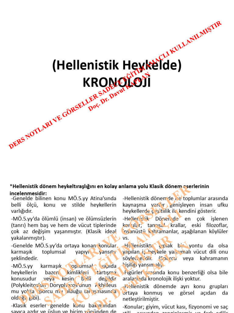 12.Ders-Kronoloji | PDF