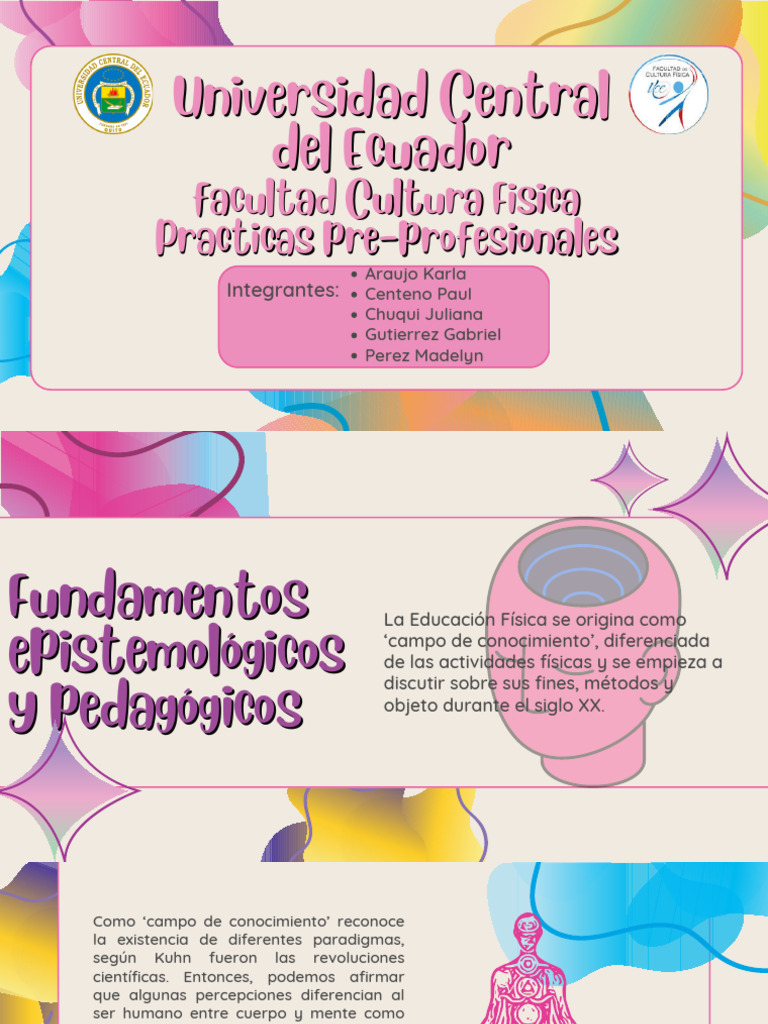 Fundamentos Epistemológicos y Pedagógicos | PDF | Conocimiento | Aprendizaje