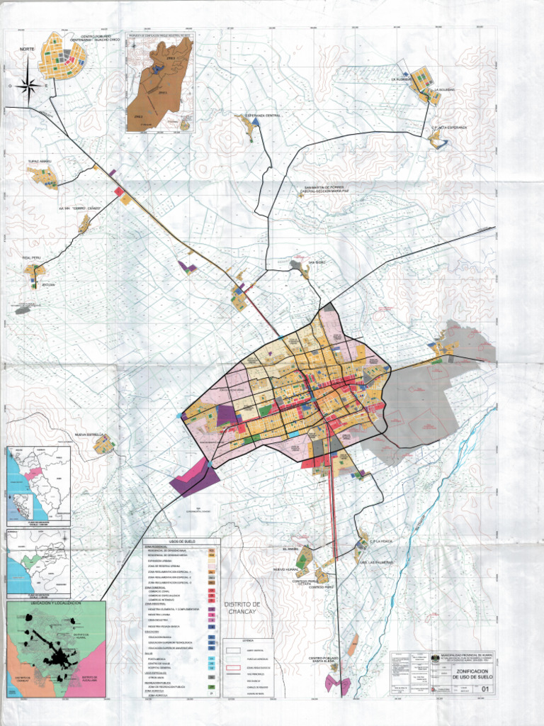 Zonificacion Huaral 2025 | PDF