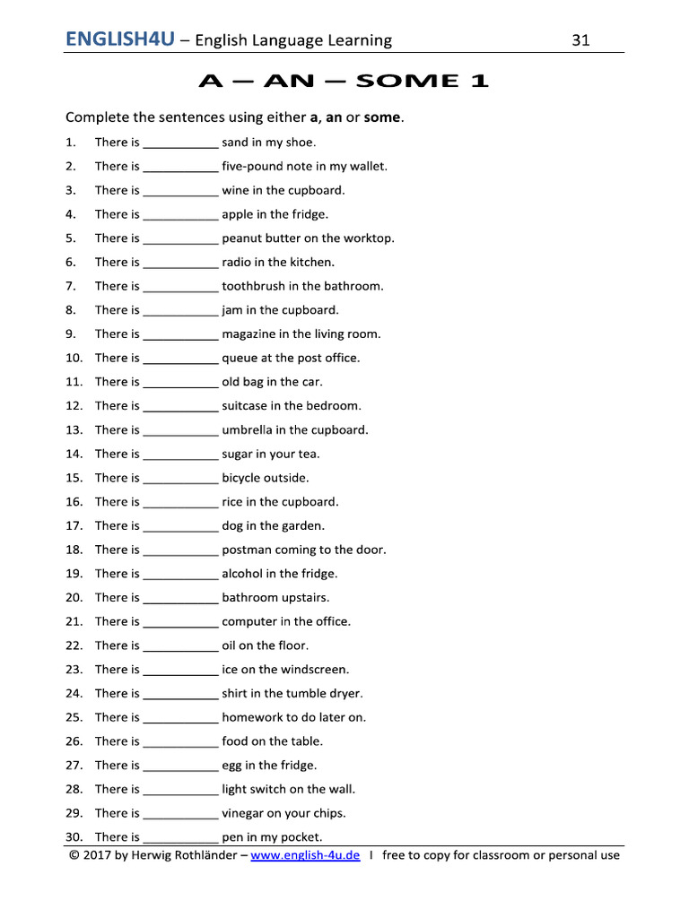 A An Some | PDF