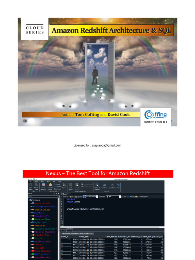 Amazon Redshift 2023 H1pybk - 2658 - 1700029662 | PDF | Table (Database) | Databases