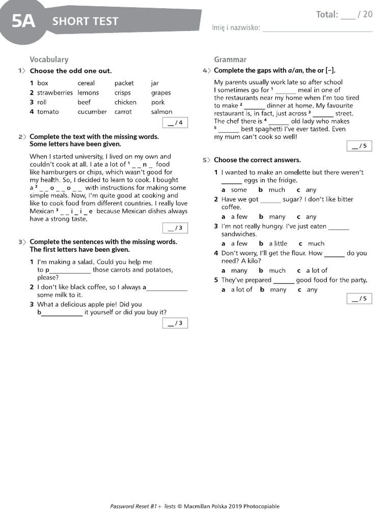 Unit 5 Password Reset | PDF