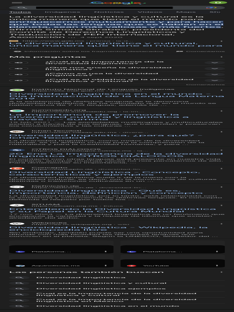 Para Que Nos Sirve La Diversidad Linguistica - Bu | PDF | Lingüística | Wikipedia