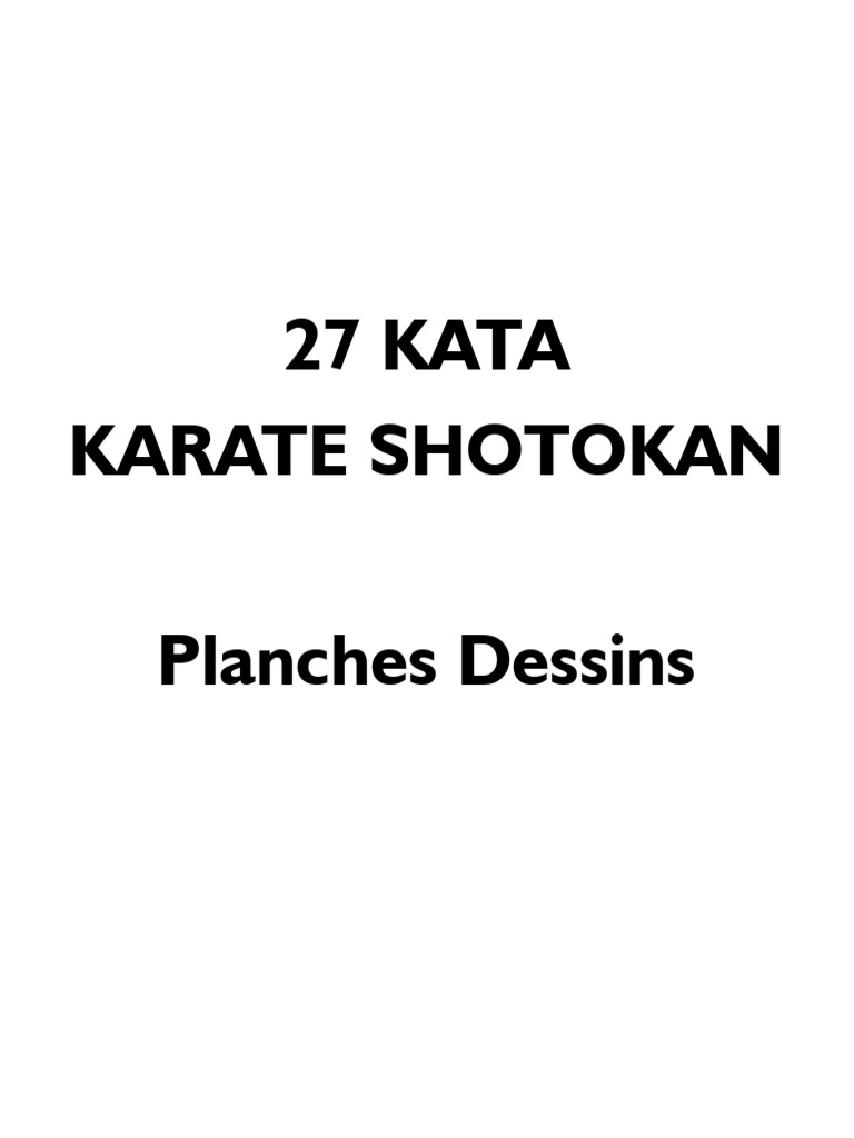 Planches Kata | PDF
