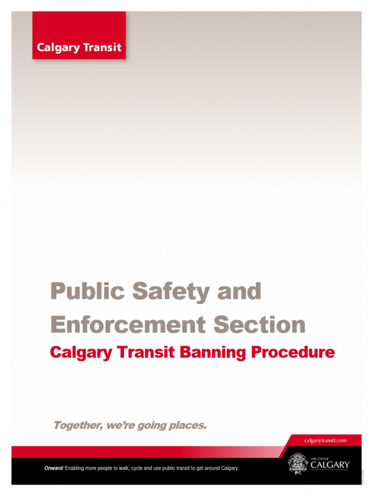 External Policy Manual January 2016 Banning Procedure | PDF | Crimes ...