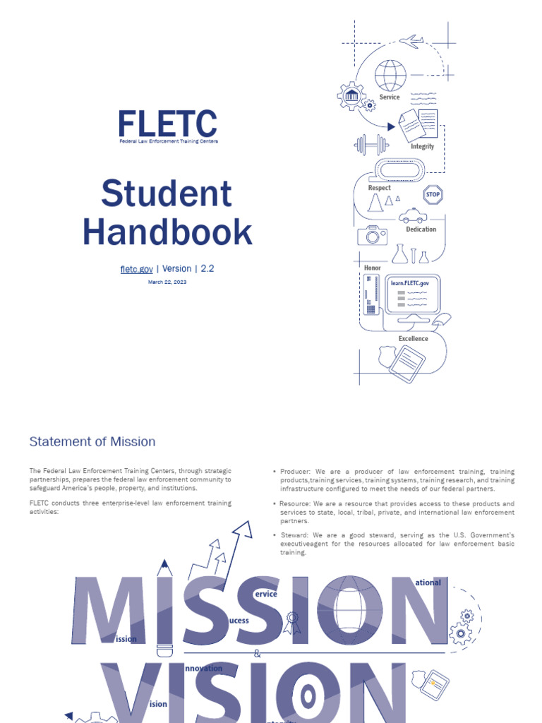 FLETC Student Handbook: Honor Code | PDF | Alcoholic Beverages | Sexual ...