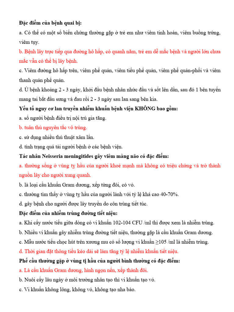 T NG H P Vi Sinh 2 | PDF