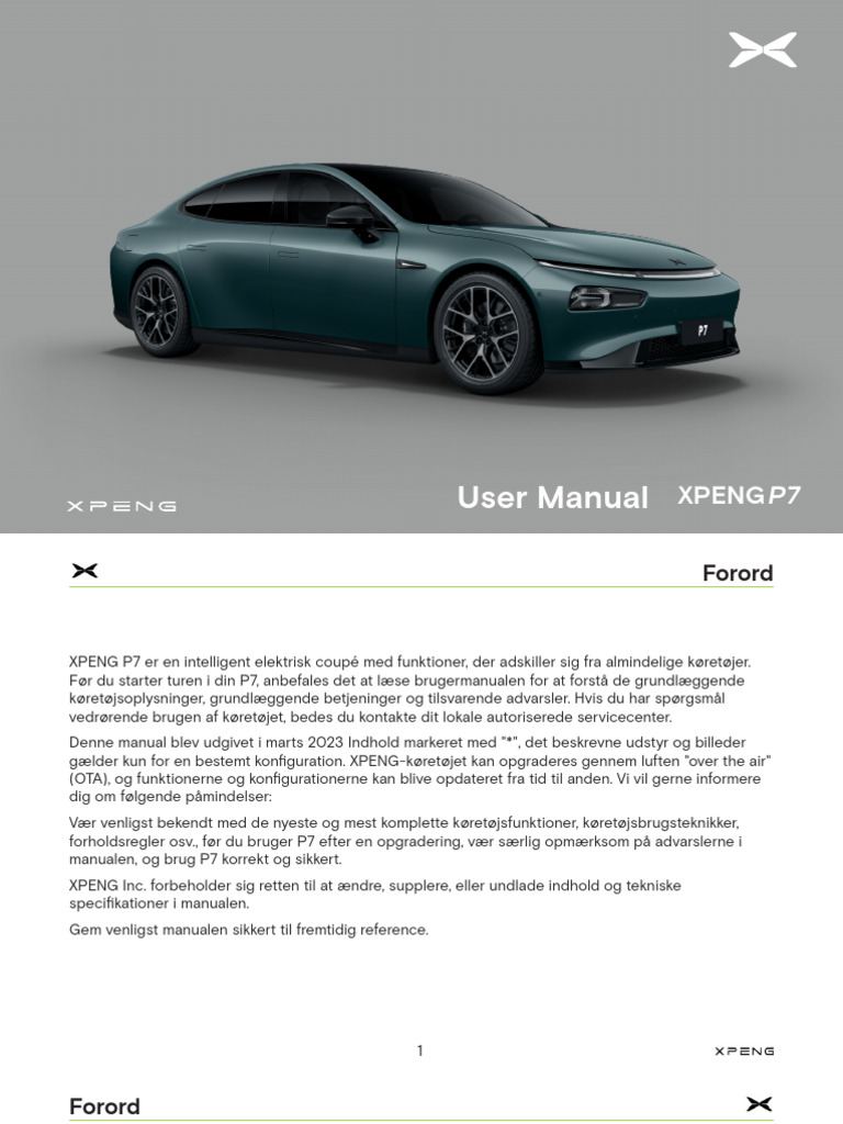 Danish-P7 GLOBAL EDITON User Manual | PDF