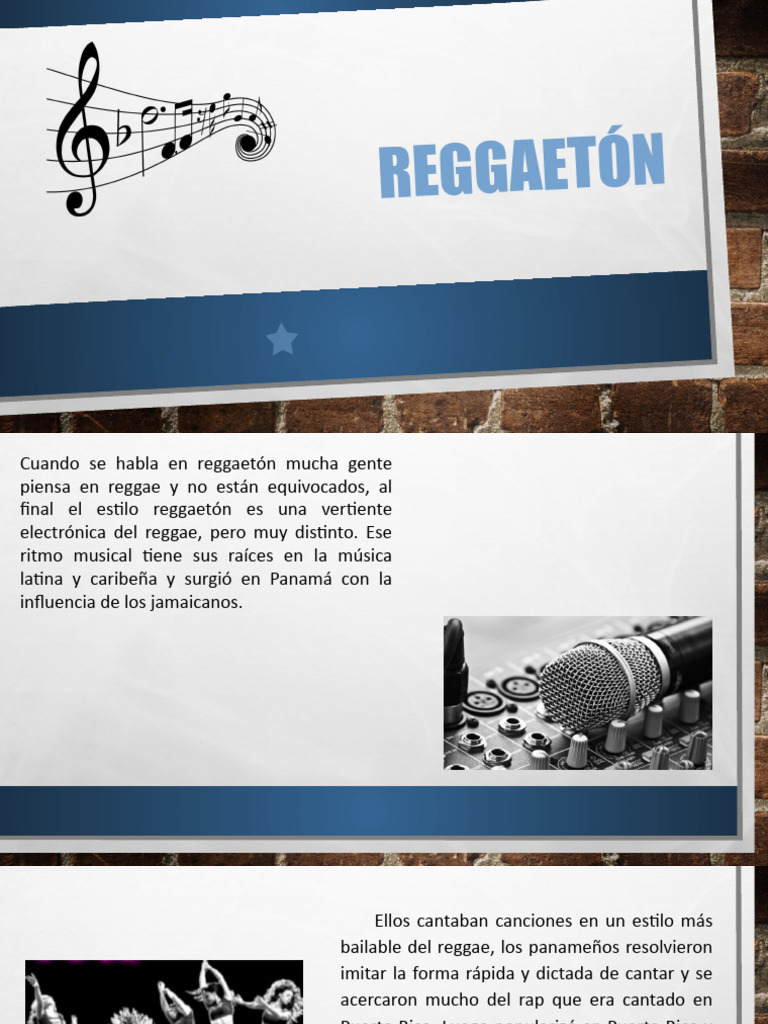 Historia y evolución del reggaetón | PDF