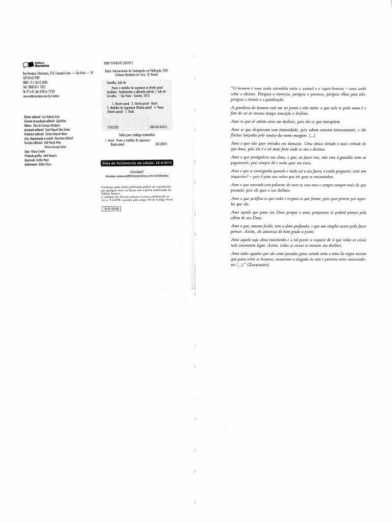 Salo de Carvalho Penas e Medidas de Segu | PDF