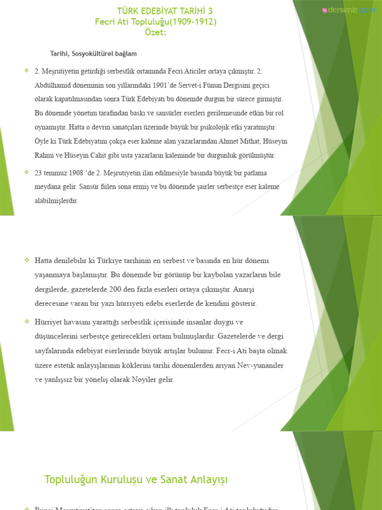 Fecri Ati Toplulugu | PDF
