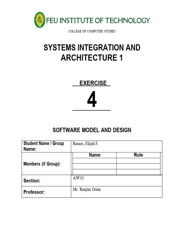 Software Model and Design | PDF | Software Design | Software