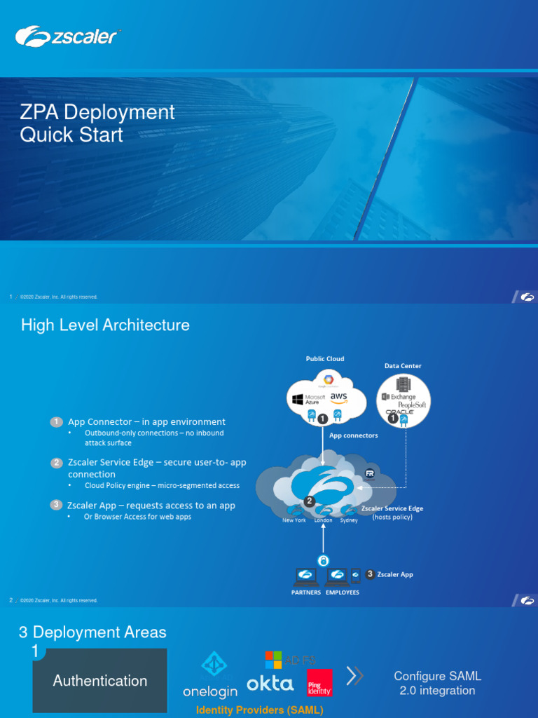 Zpa Quick Start | PDF | Mobile App | Domain Name System