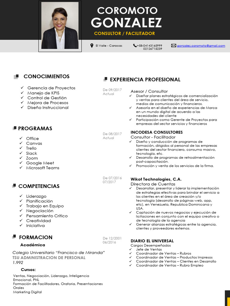 Coromoto Gonzalez 2021 | PDF | Marketing | Negocios económicos