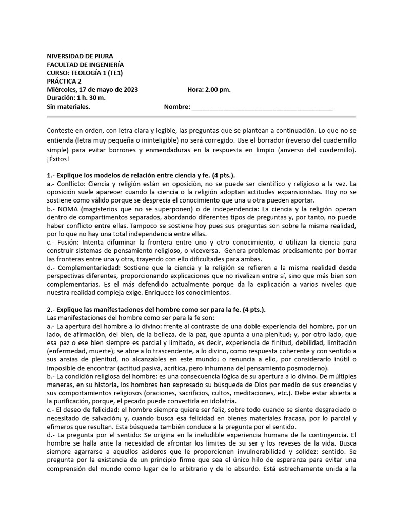 Práctica 2 Resuelta | PDF