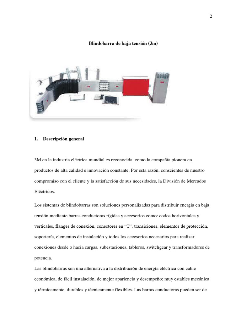 Blindobarra | PDF | Ingenieria Eléctrica | Corriente eléctrica