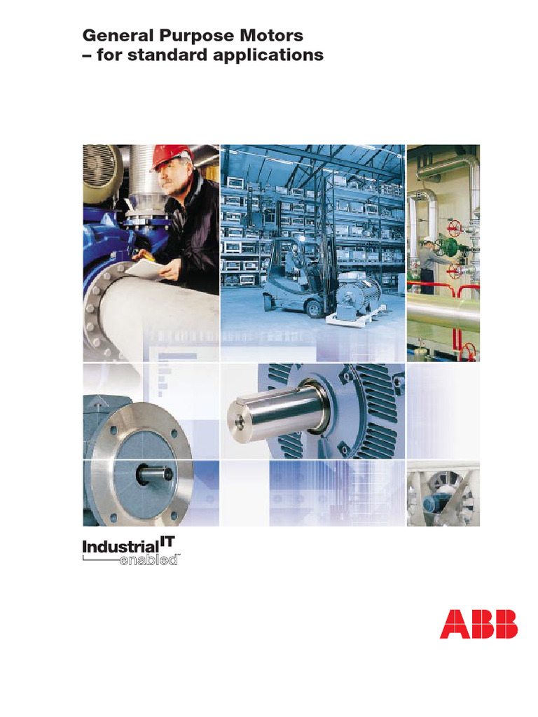 General Purpose Motor Brochure 102003 | PDF | Engines | Automation