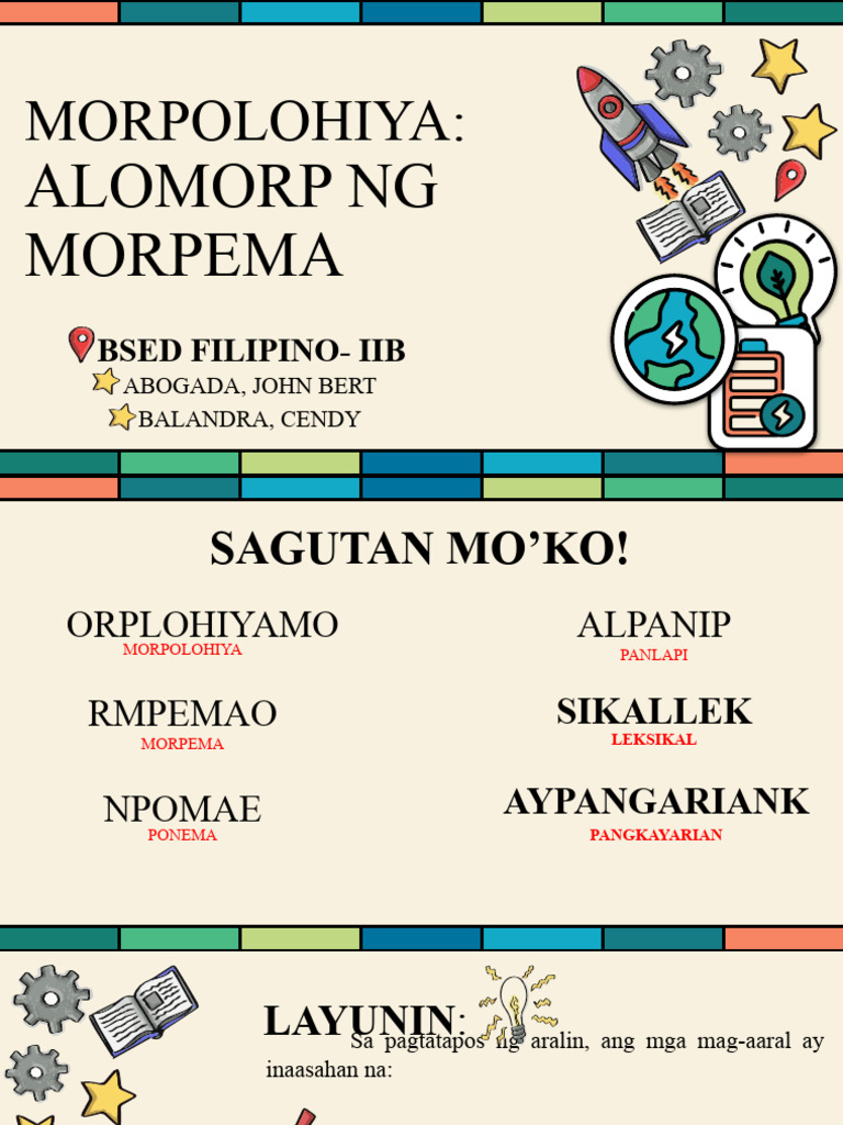 Alomorp NG Morpema | PDF