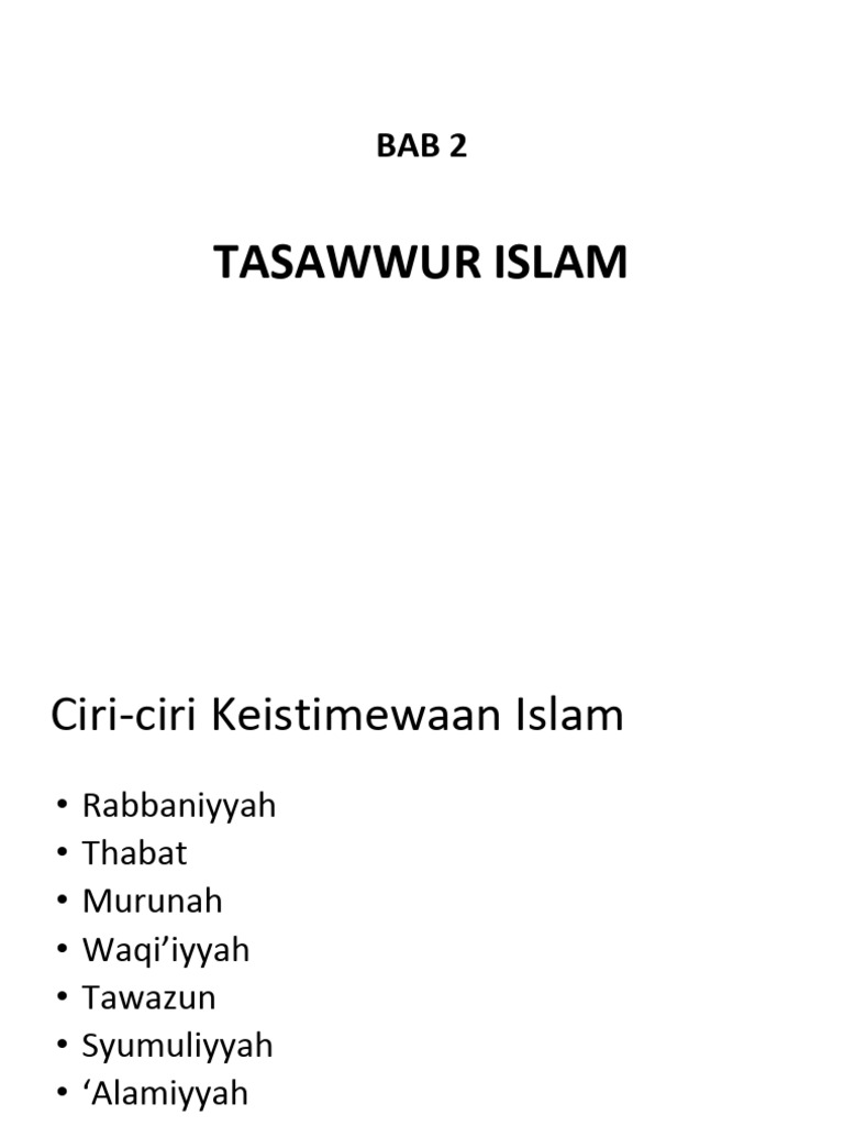 Keistimewaan Islam | PDF