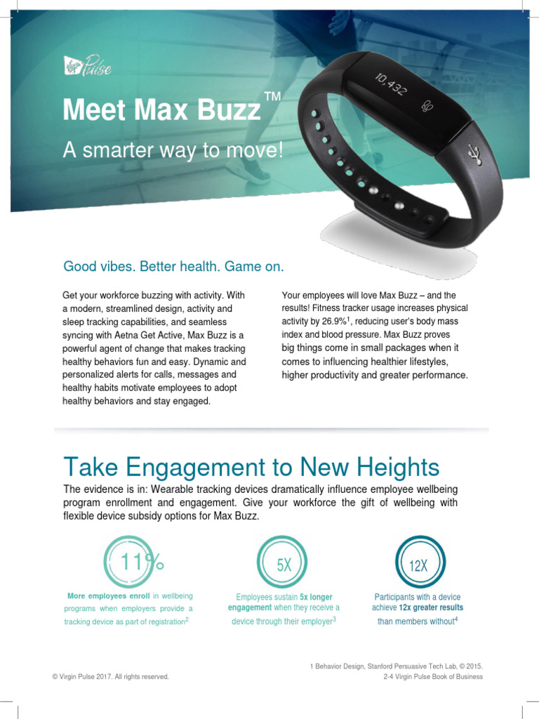 Max Buzz Info Sheet | PDF | Wearable Technology | Mobile Computers