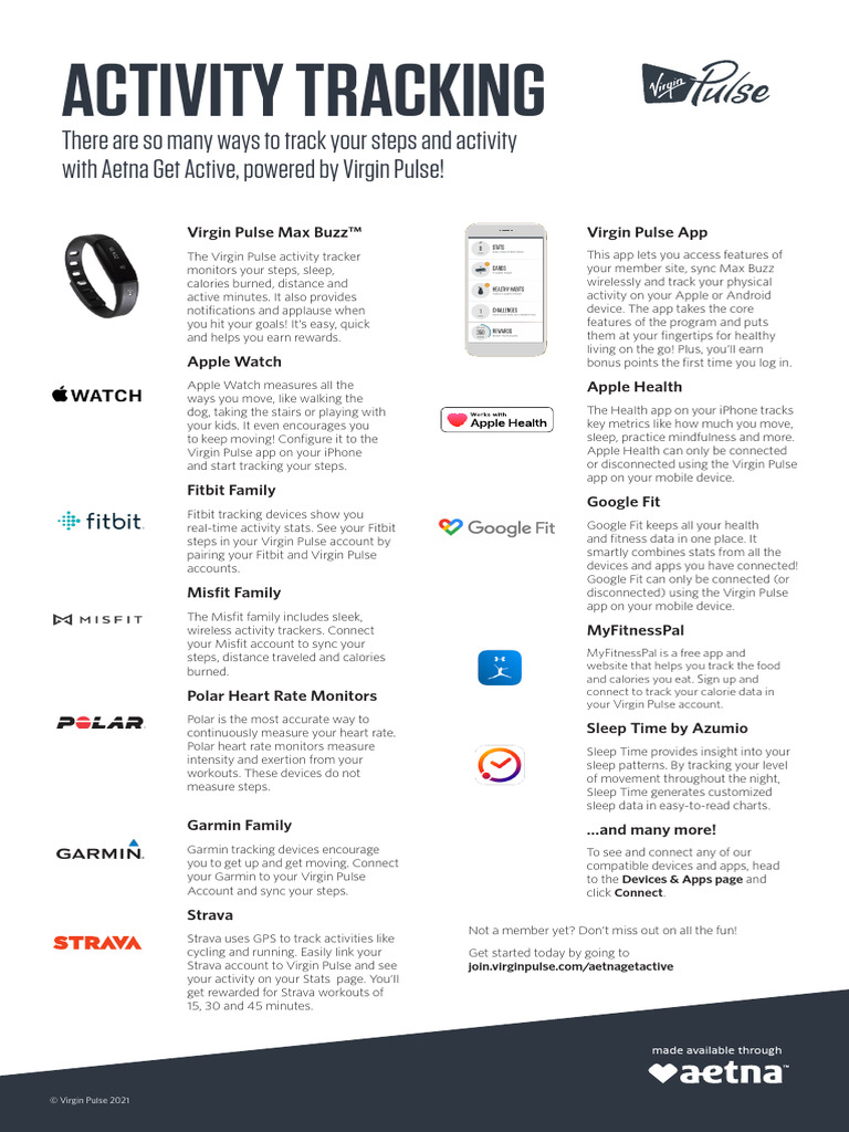 Get Active Activity Tracking Devices and Apps | PDF | Fitbit | Smart ...