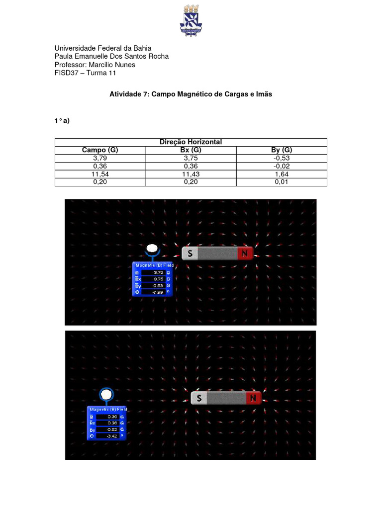 Atividade 7 - Fisica 3 | PDF | Metrologia | Quantidades físicas