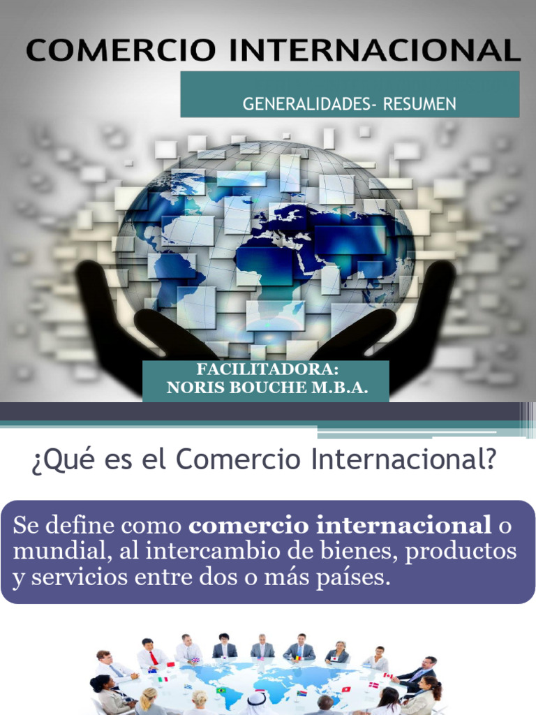 Generalidades del Comercio Internacional | PDF | Finanzas y dinero