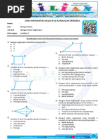 Soal Komposisi Bangun Datar Kelas 4 SD Kumer | PDF | Metode & Bahan Ajar