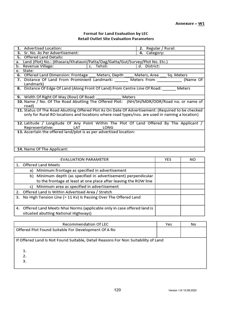 LEC Format Latest | PDF