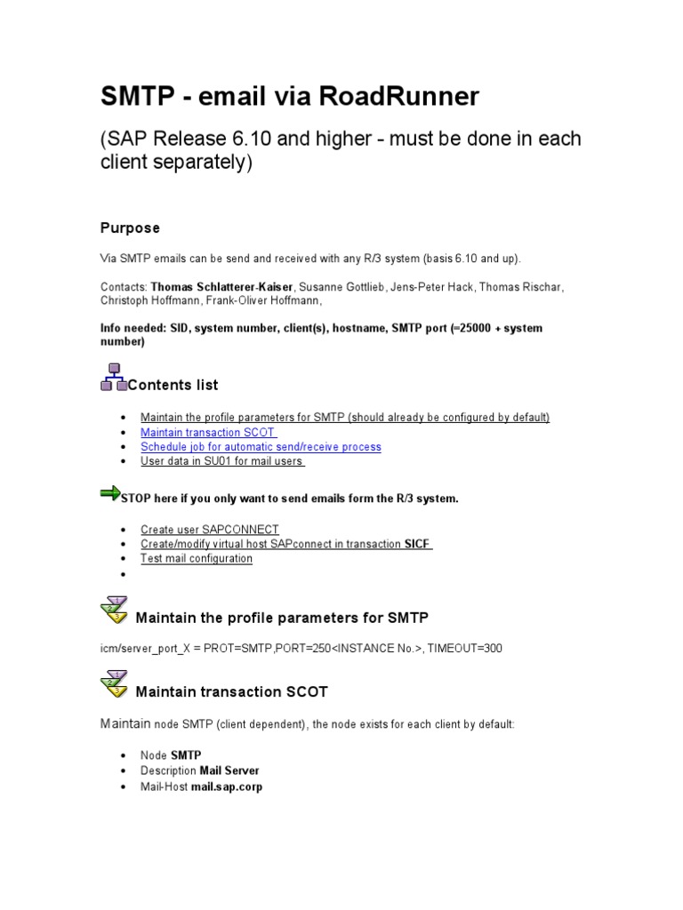 Configure Email SMTP | PDF | Email | Application Layer Protocols