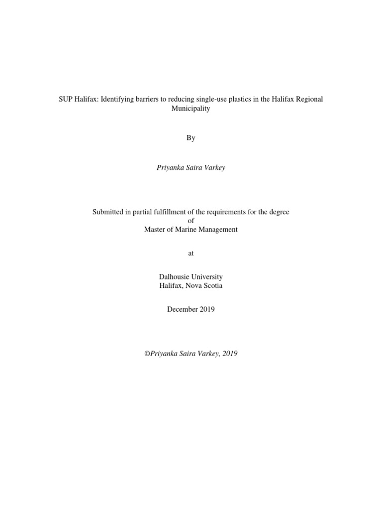 Varkey P MMMGraduateProject | PDF