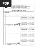 Bluco Welding Table Components List | PDF | Screw | Metalworking