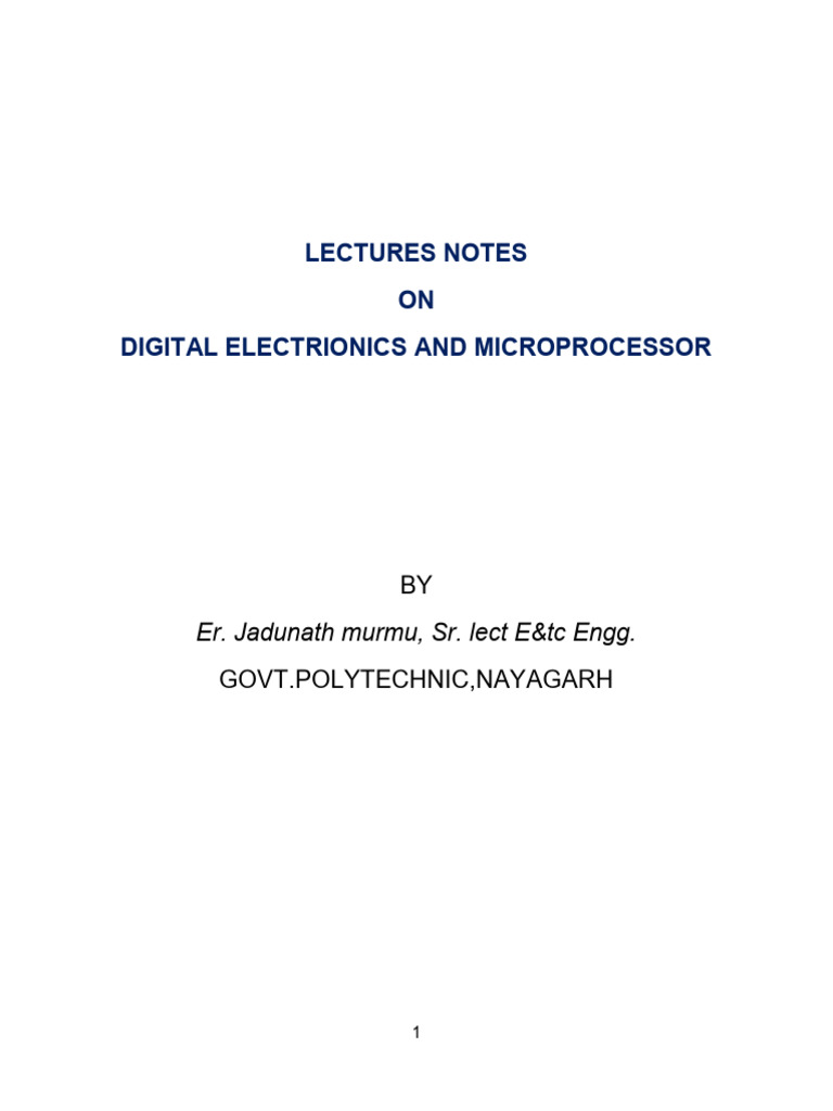 Lres 125 | PDF | Logic Gate | Subtraction