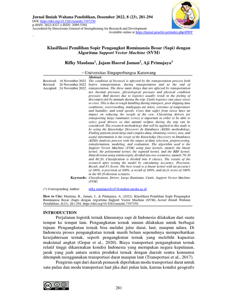 3028-Article Text-8080-1-10-20221205 | PDF | Sains & Matematika