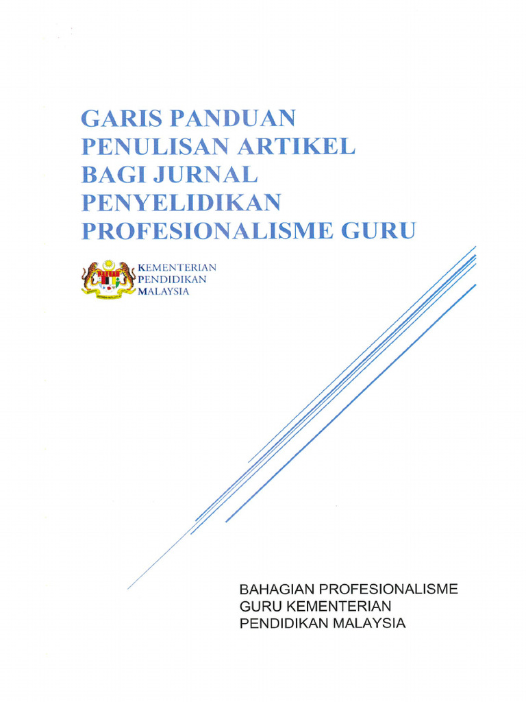 Garis Panduan JPPG | PDF