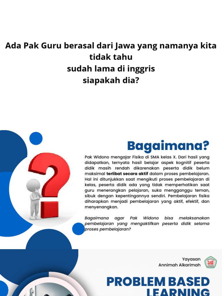 Problem Based Learning | PDF